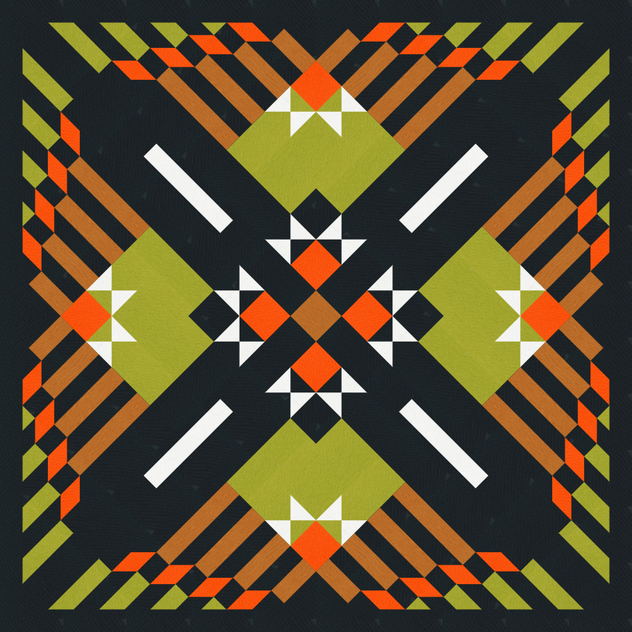 Nebulous Quilt Kit – Acid Pickle Palette – Wyldwood Creative