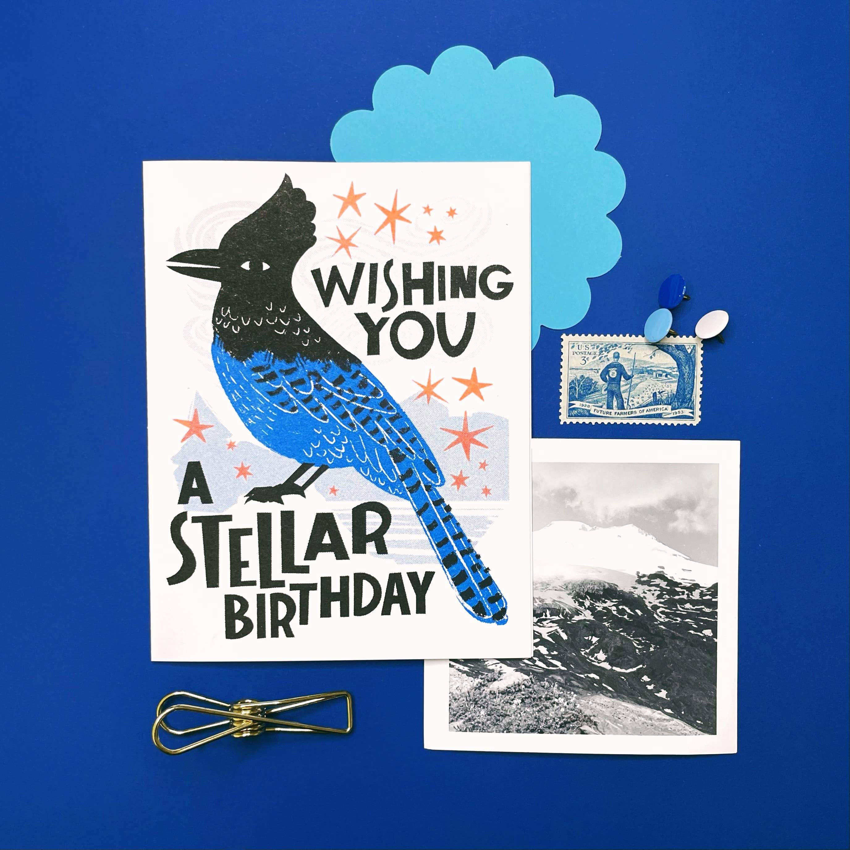 Stellar Birthday - Greeting Card – Wyldwood Creative
