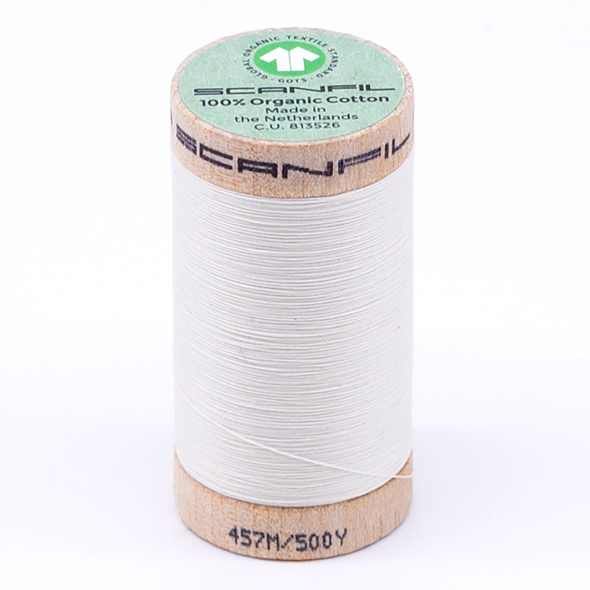 Scanfil Organic Cotton - 50wt Thread 500yds – Wyldwood Creative