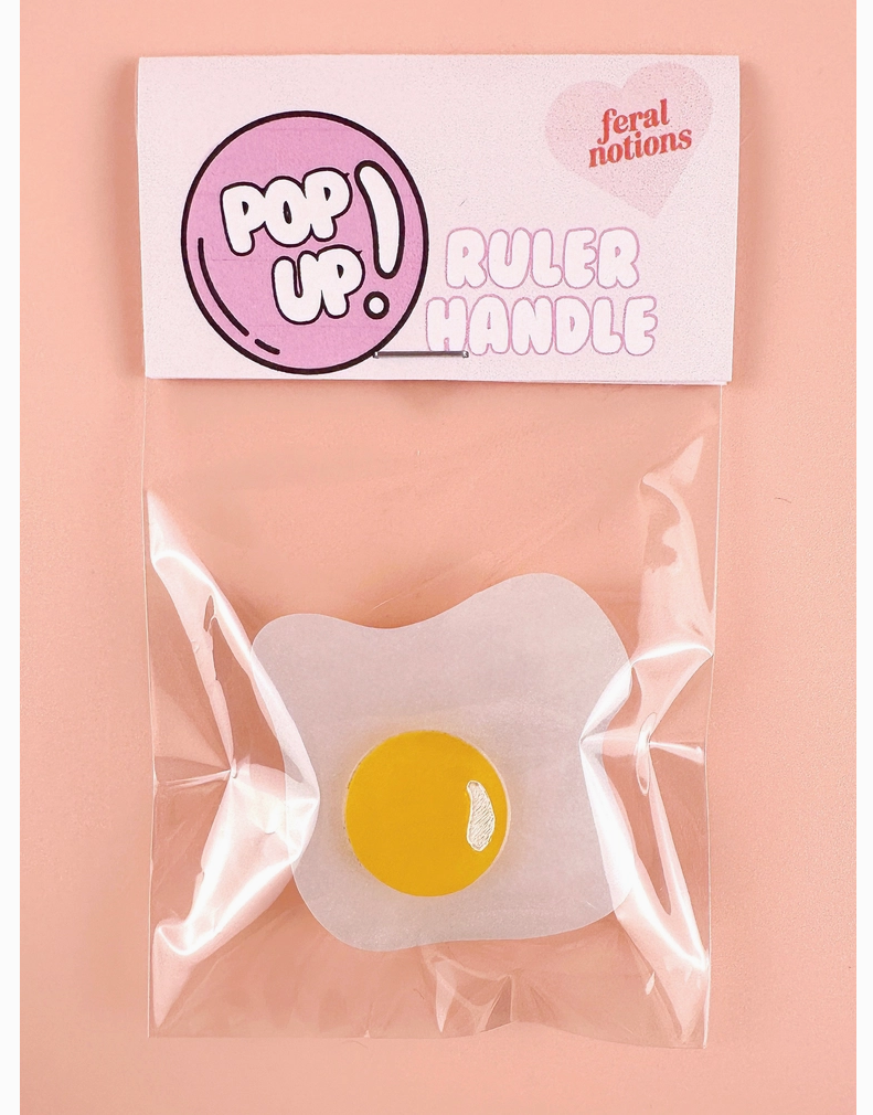 Over Easy Pop-Up Quilt Ruler Handle – Wyldwood Creative