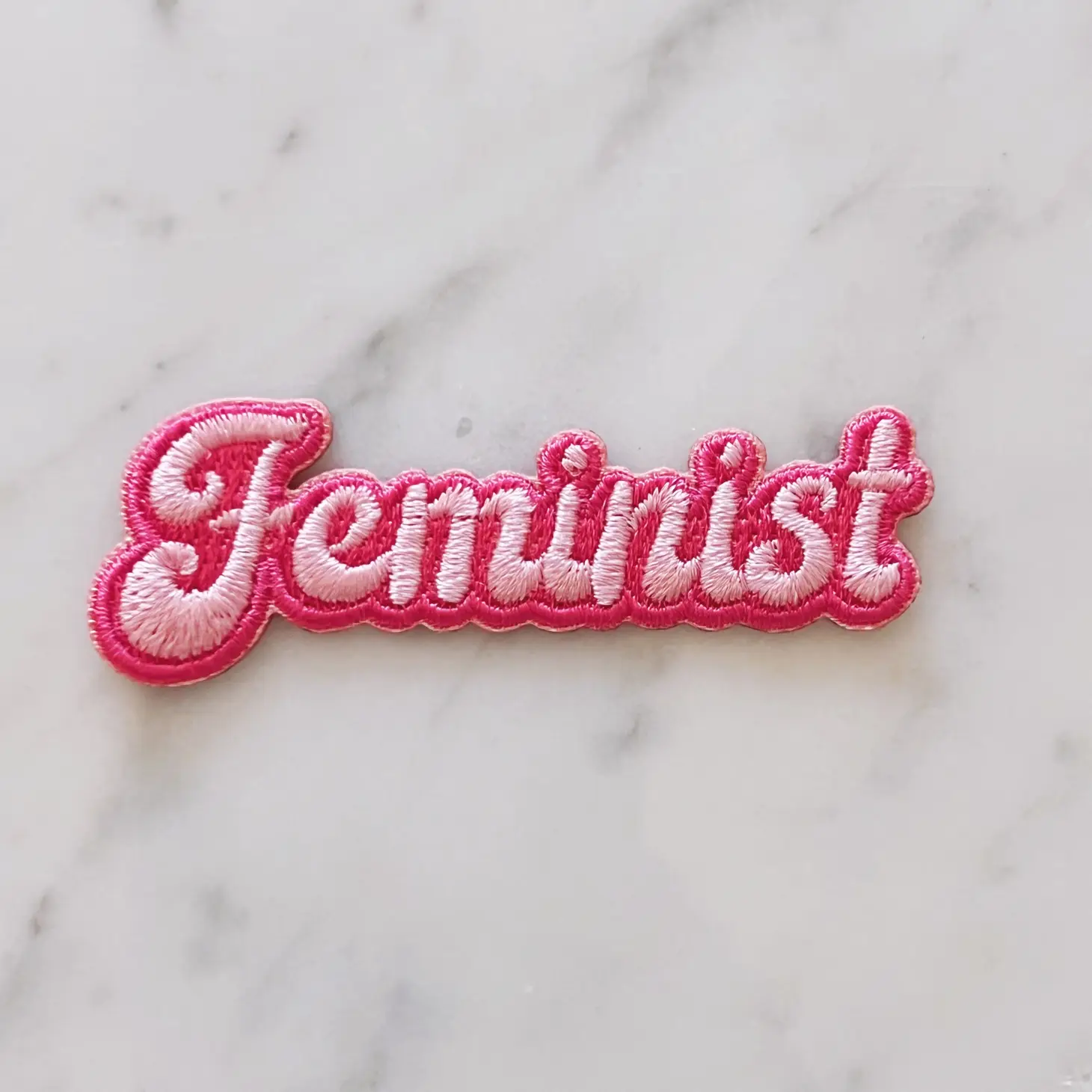 Pink Feminist Patch – Wyldwood Creative
