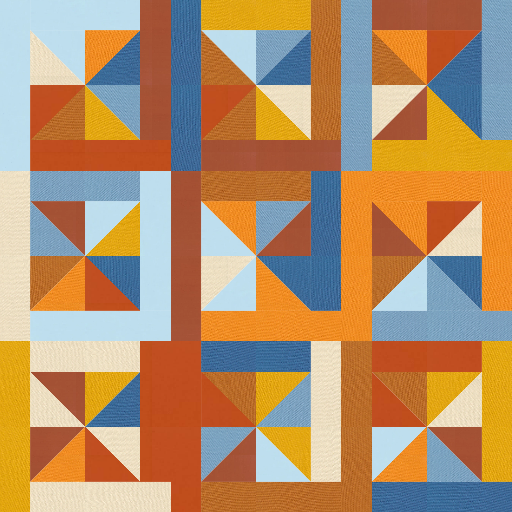 Arches National Park Fat Quarter Bundle | Warm tones in Bella Solids ...