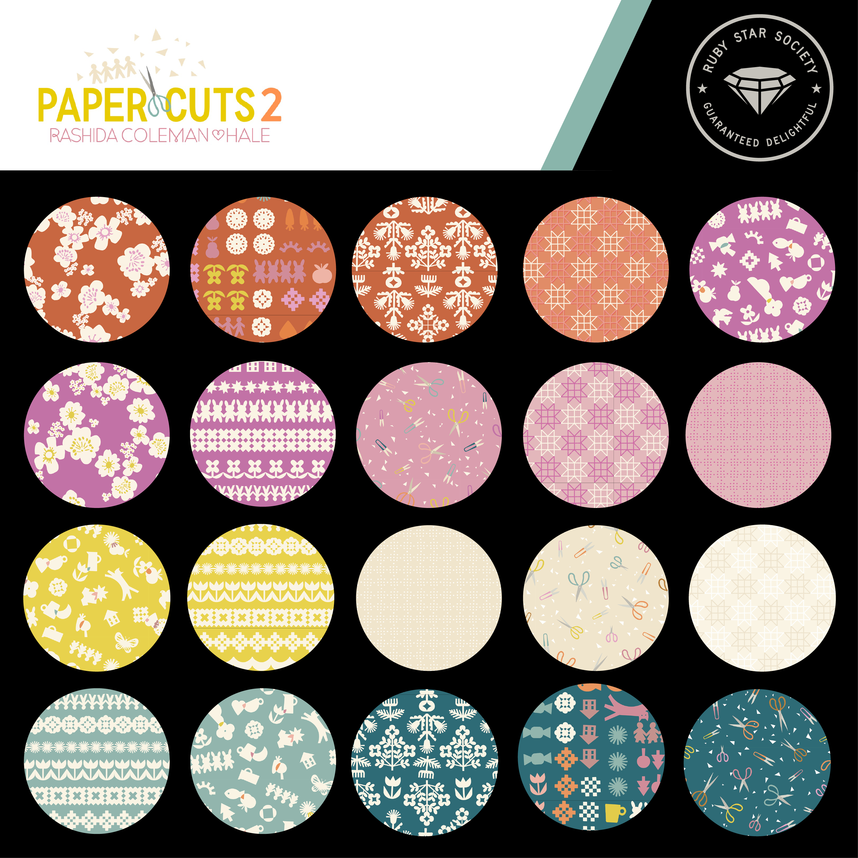 Paper Cuts 2 - Jelly Roll (2.5" X 41" strips) RS1107JR – Wyldwood Creative