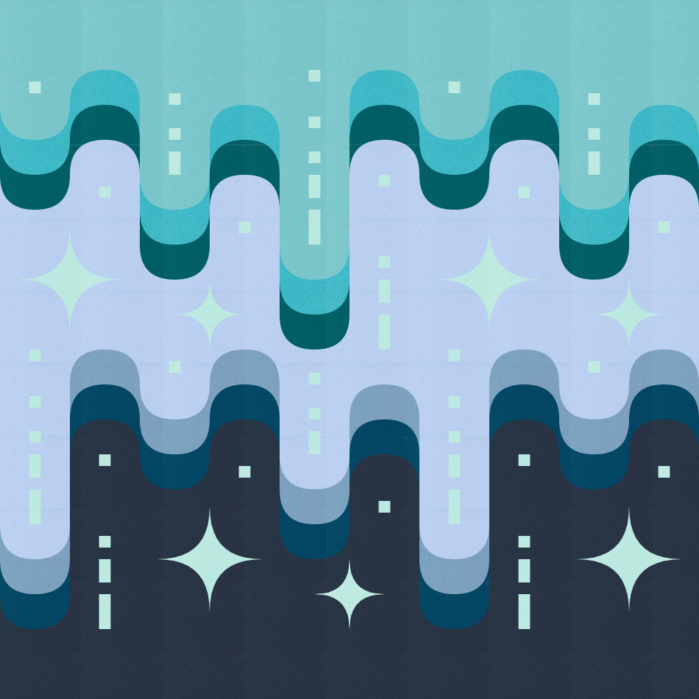 Drip Quilt Kit – All Blue Palette – Wyldwood Creative