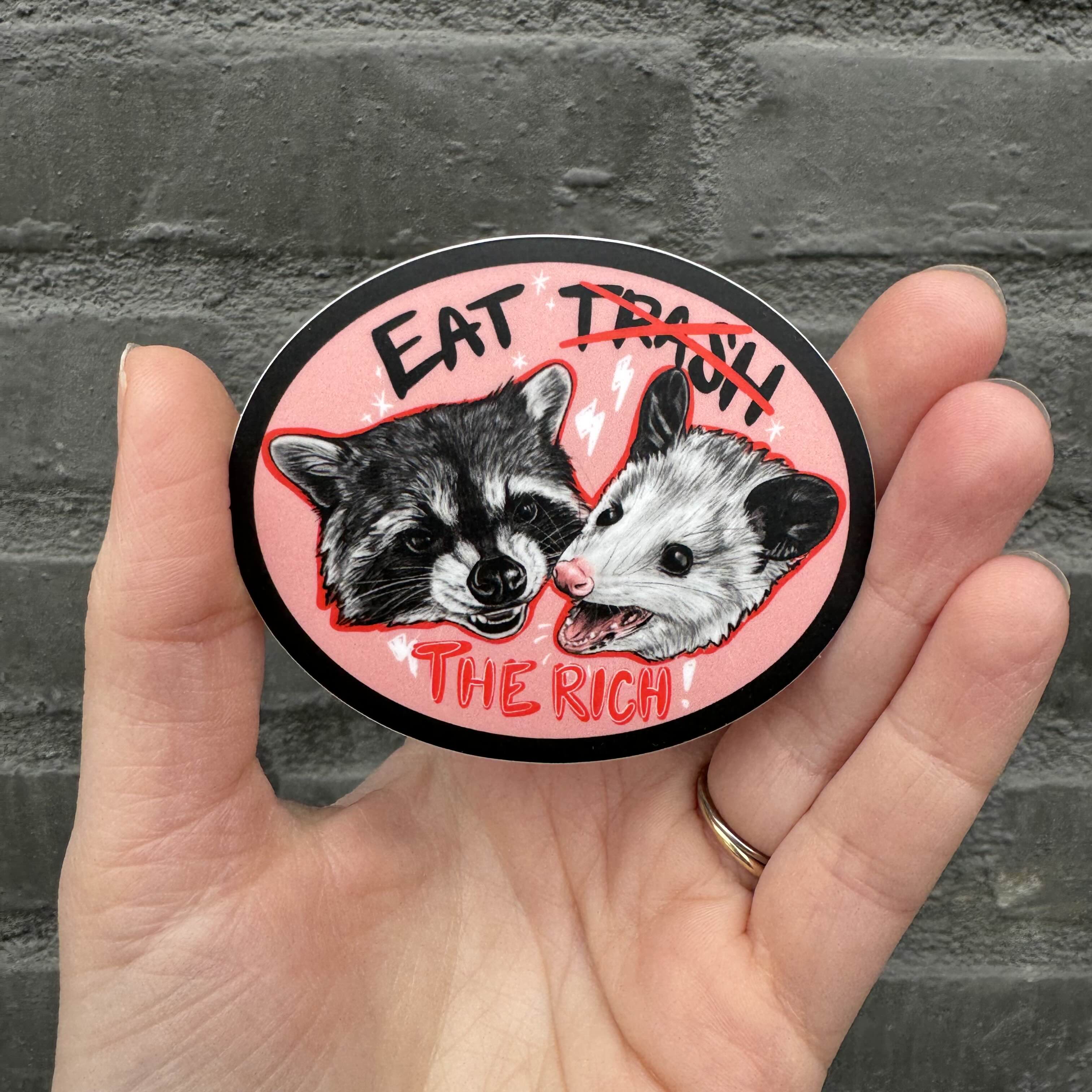Eat the Rich Sticker – Wyldwood Creative